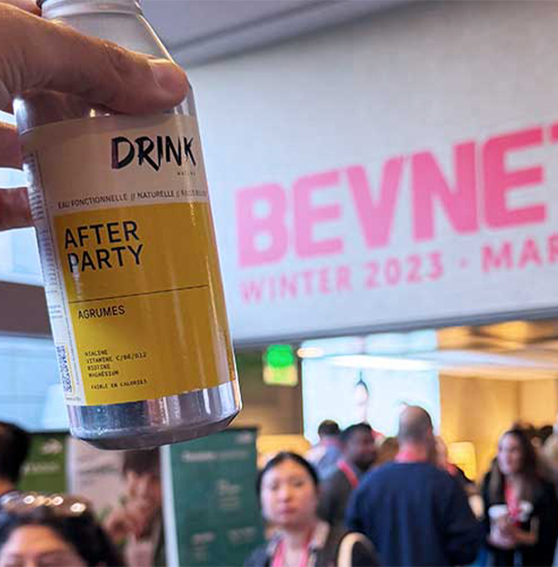Drink Waters à BevNet 2023 : Innovation en Boissons et Durabilité